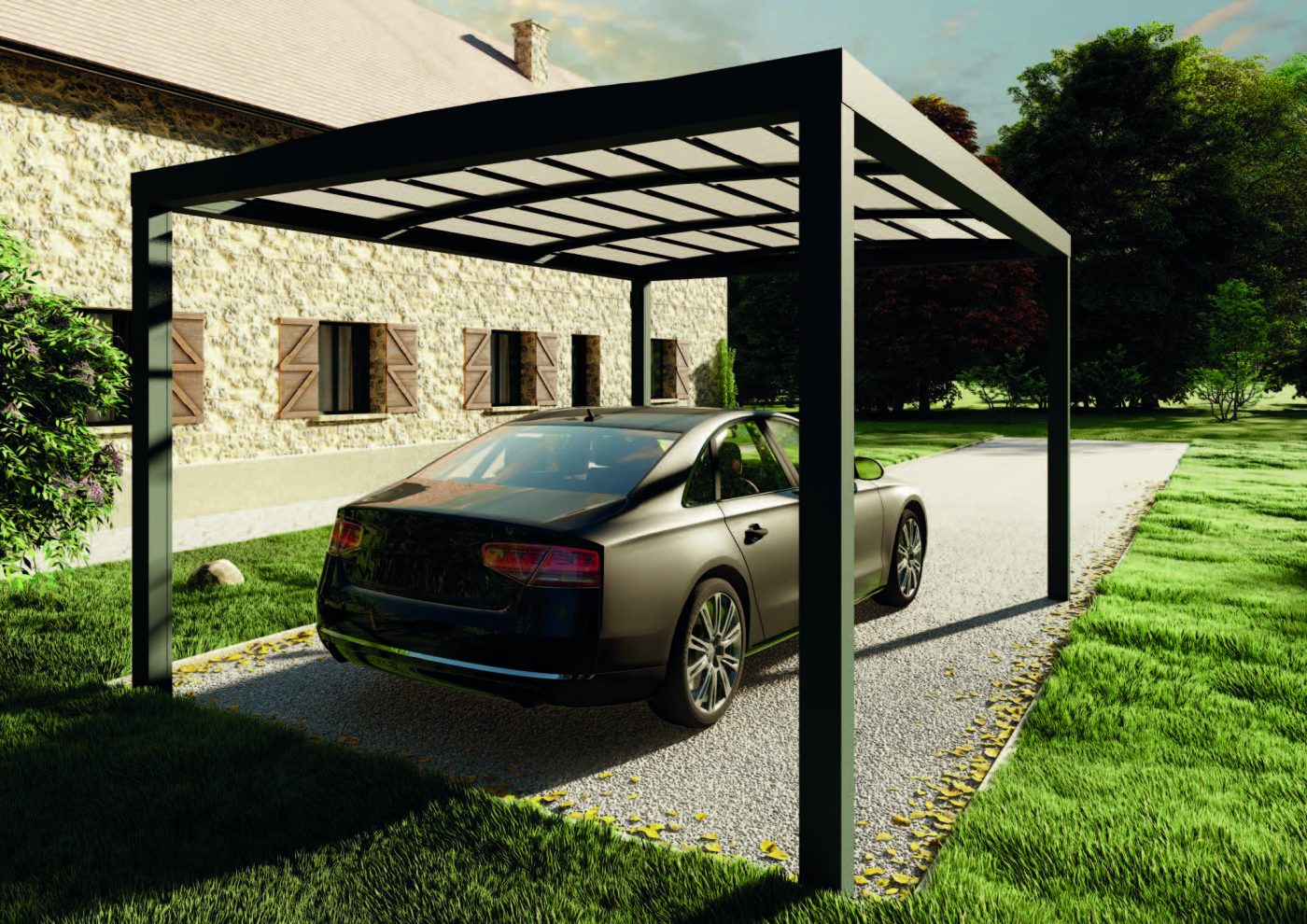 Carport et Abri de Voiture TY PAU